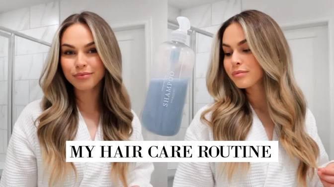 MY FULL CUSTOM HAIR CARE ROUTINE FOR HEALTHY, LONG & BALANCED HAIR ...