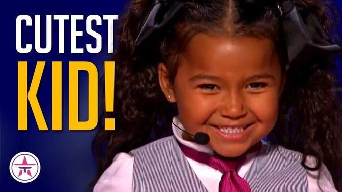 5-Year-Old Singer is the CUTEST Audition on America's Got Talent Ever ...