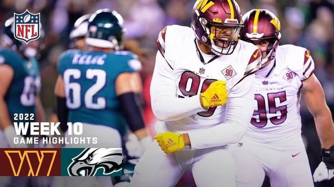 Washington Commanders Vs Philadelphia Eagles Full Game Highlights