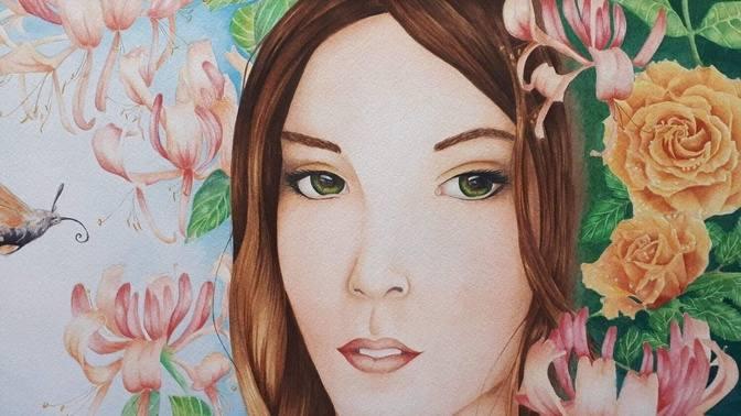 Introduction to Watercolours and Painting Silk - by Rose Hosken - Carry ...