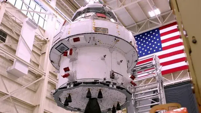 Orion Spacecraft For Artemis I Transported To Nasas Plum Brook Station