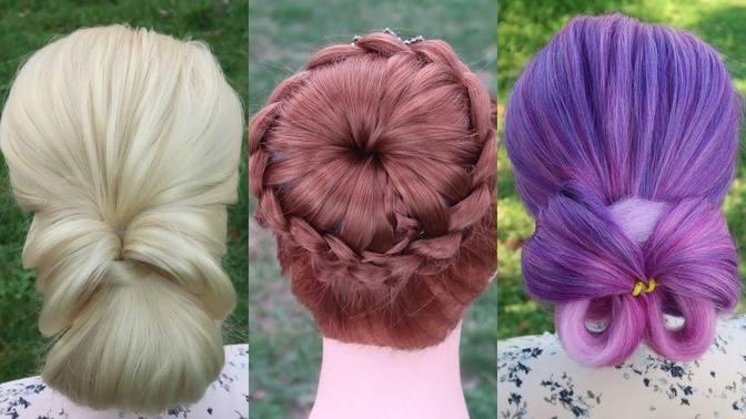 5 Big French Bun Hairstyle With New Trick Simple French Roll