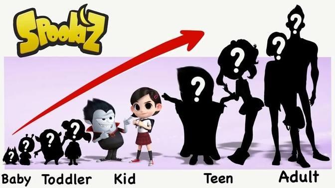 Spookiz Growing Up Compilation Cartoon Wow
