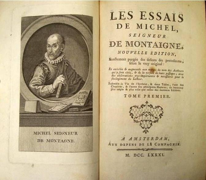 Reisen (Montaigne - Essais)... | Michel de Montaigne (1533-1592) | Gan Jing World